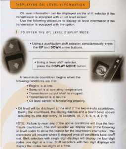Allison Transmission Codes Manual - All Things Foretravel